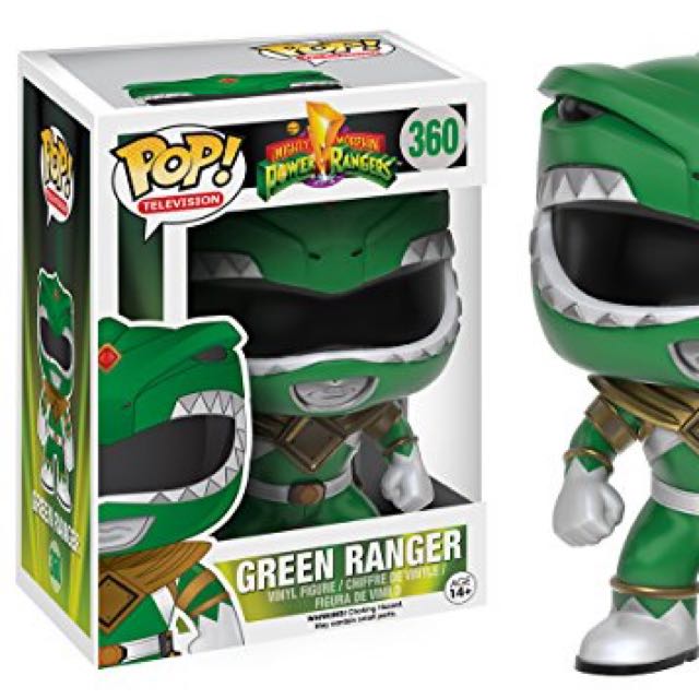 Funko POP TV: Power Rangers - Green Ranger, Hobbies & Toys, Toys ...
