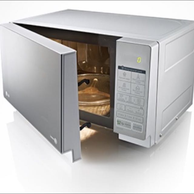 LG 20L SILVER MICROWAVE OVEN, TV & Home Appliances, Kitchen Appliances ...