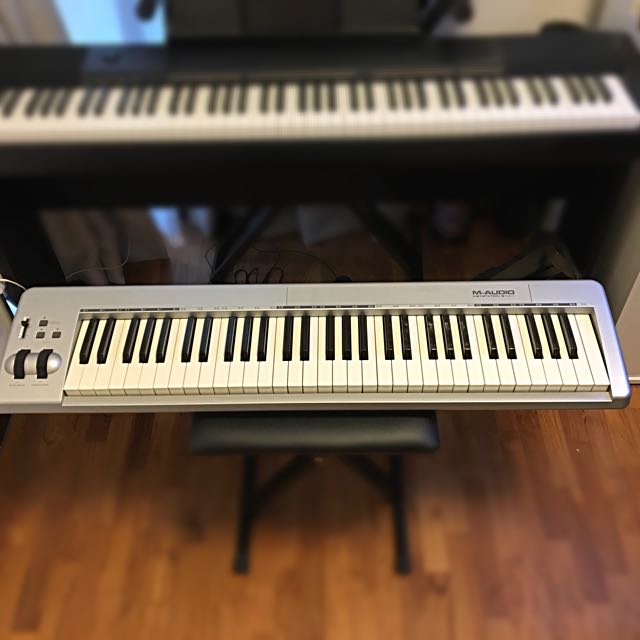 M-Audio Keystation 61es MIDI Controller, Hobbies & Toys, Music & Media ...