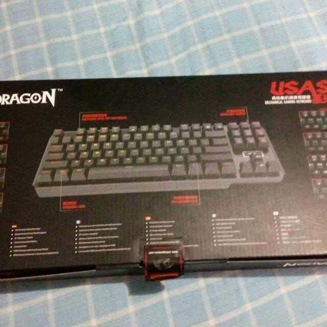 Red Dragon USAS RGB TKL - Gaming Keyboard, Computers & Tech, Parts ...