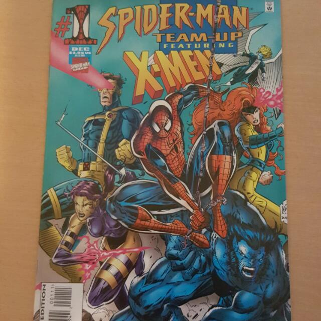 Spider-man X-MEN TEAM- UP, 興趣及遊戲, 書本 & 文具, 漫畫 - Carousell