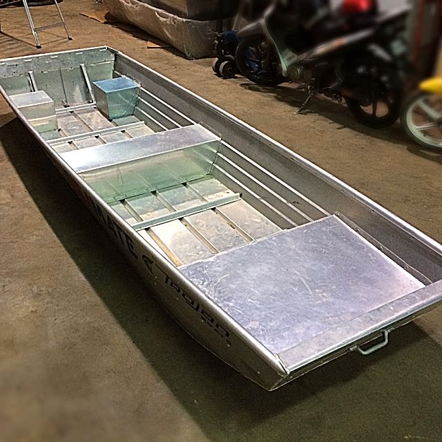 Trojan Trooper 12s Aluminium Boat - Bot Alu, Sports Equipment, Exercise ...