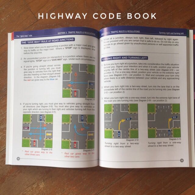 Driving Basic Theory - Highway Code Textbook + BTT Questions Book ...