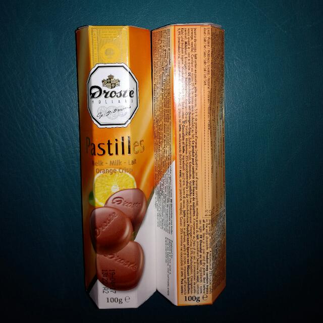 Droste Chocolate Pastilles, Health & Nutrition, Health Supplements ...