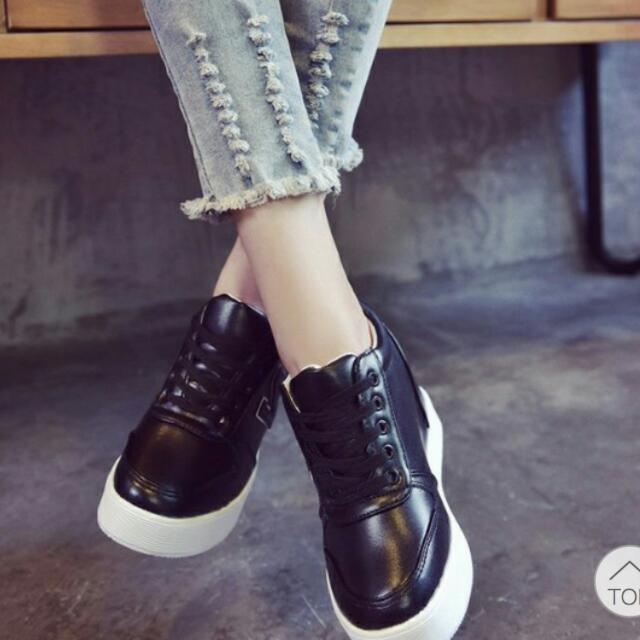 (PO) New Balance Inspired Sneaker Wedge, Women's Fashion, Footwear ...