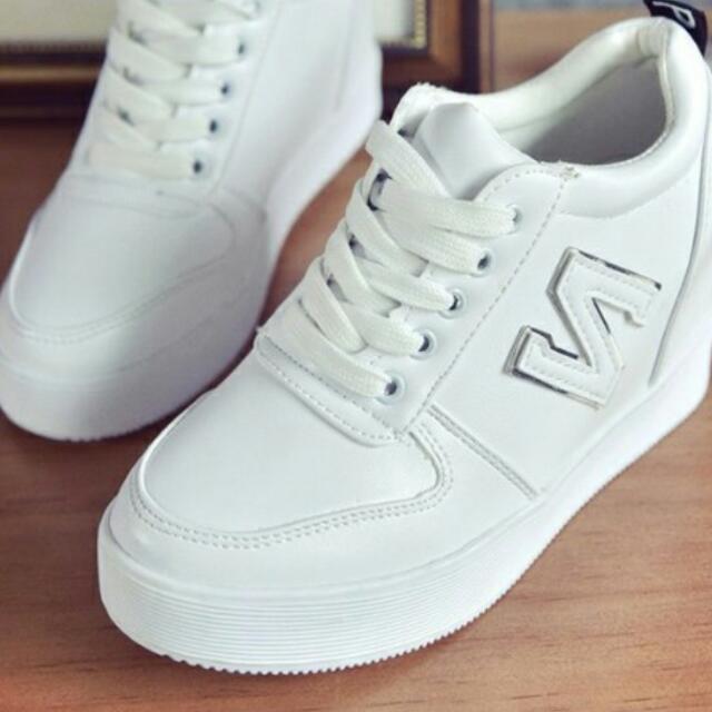 (PO) New Balance Inspired Sneaker Wedge, Women's Fashion, Footwear ...