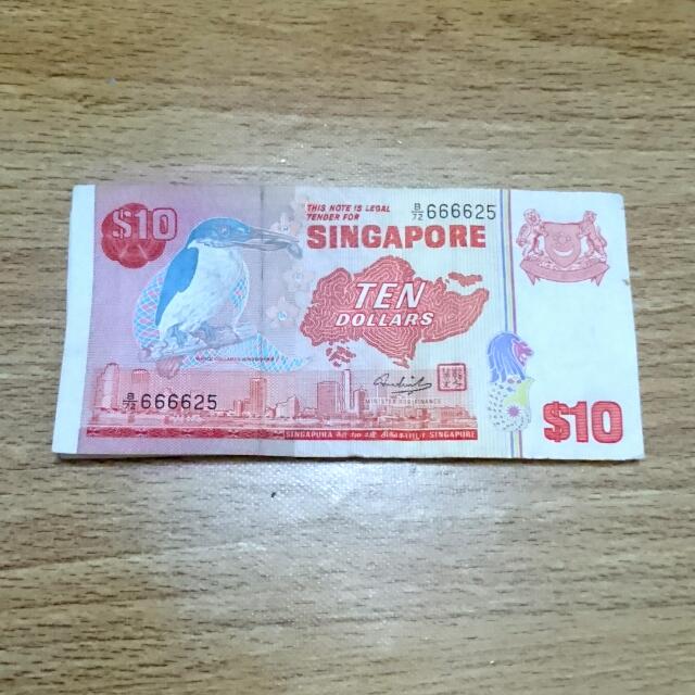 Old $10 Note on Carousell