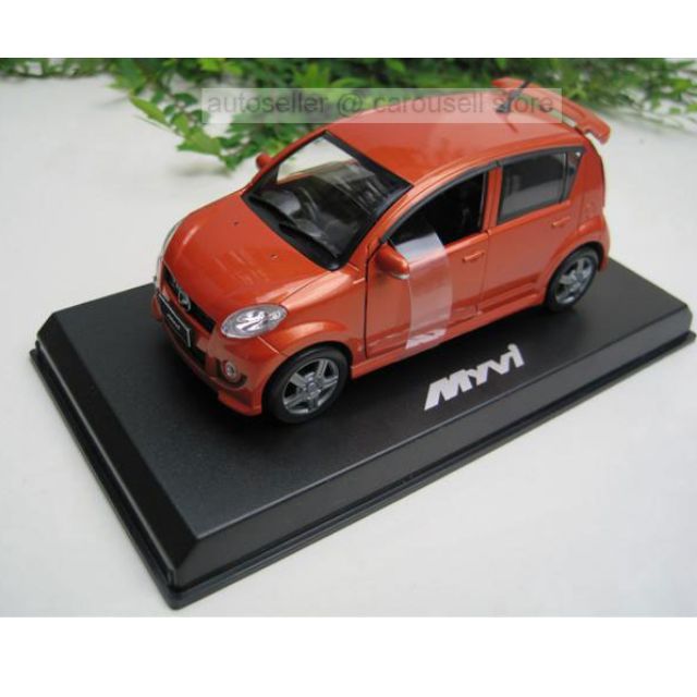 PERODUA MYVI 1/32 DIECAST MODEL CAR (Ozzy Orange), Hobbies & Toys, Toys ...
