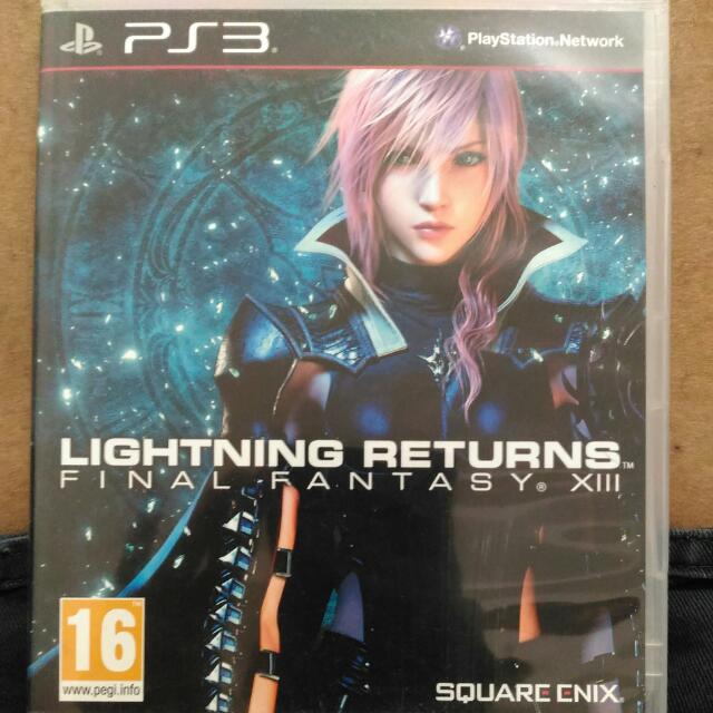 Ps3 Final Fantasy Lightning Returns XIII, Video Gaming, Video Games ...