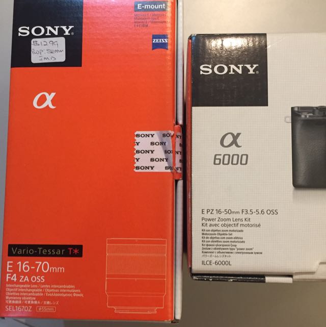 Sony Alpha A6000 + SEL1670 F4, Mobile Phones & Gadgets, Mobile Phones ...