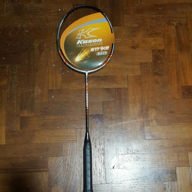 Kason Carbon 2.0 Badminton Racket, Sports Equipment, Sports & Games ...