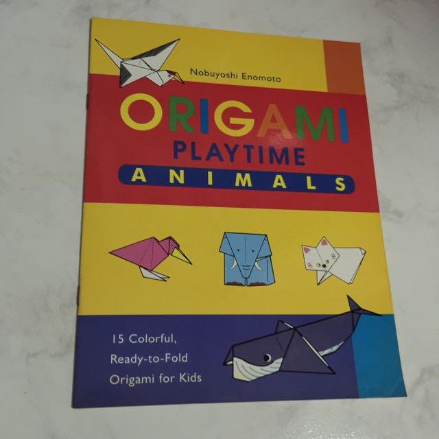 Origami Playtime - Animals, Hobbies & Toys, Books & Magazines, Children ...