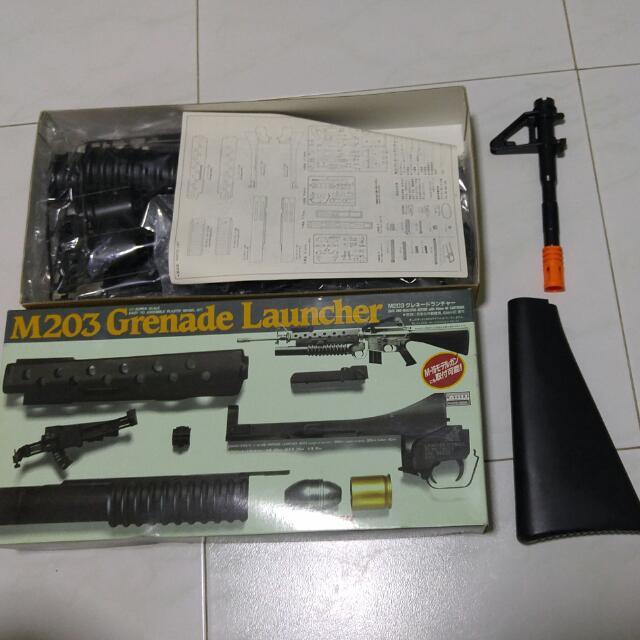 Toy Gun M16 M203 Kit, Hobbies & Toys, Toys & Games on Carousell
