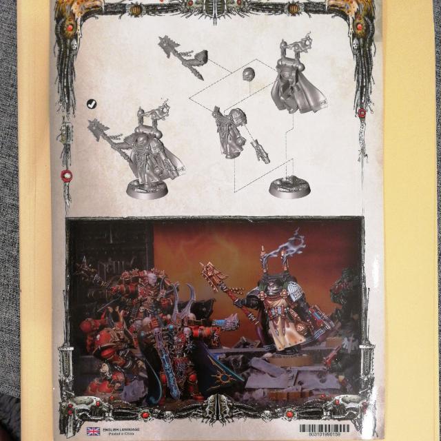 Warhammer 40K Dark Angels Interrogator-Chaplain Seraphius, Hobbies ...