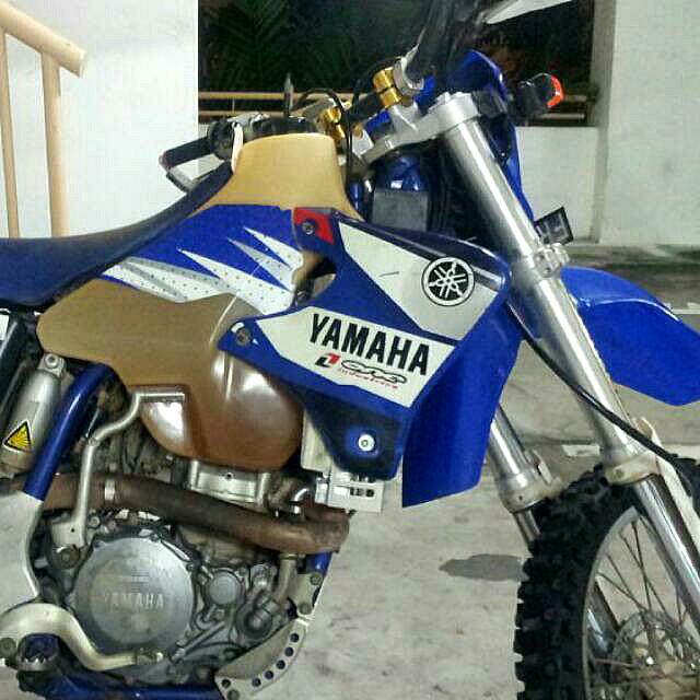 1998 WR 400 Clarke Tank, Motorcycles on Carousell