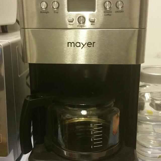 Mayer Coffee Machine, TV & Home Appliances, Kitchen Appliances, Coffee ...