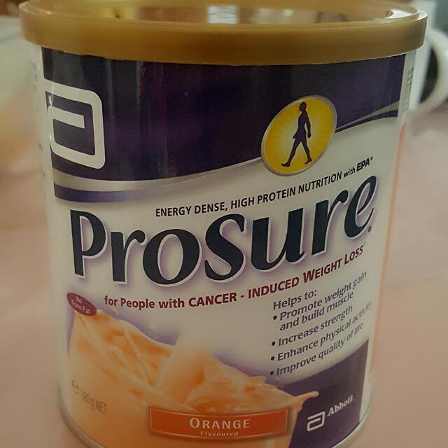 Prosure Milk Powder (Orange Flavoured), Health & Nutrition, Health ...