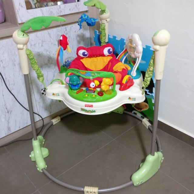 Rainforest Jumperoo, Babies & Kids, Infant Playtime on Carousell