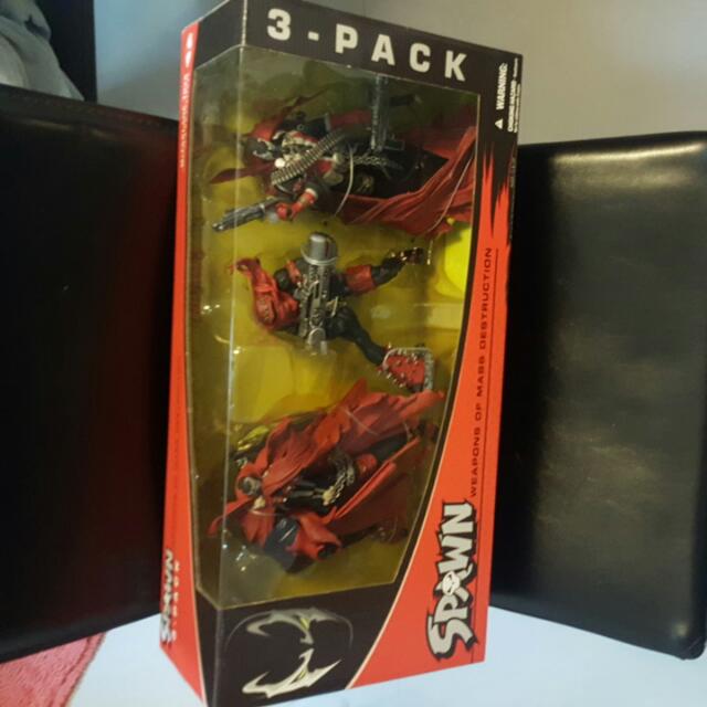 Spawn Weapons Of Mass Destruction 3 Pack, Hobbies & Toys, Toys & Games ...