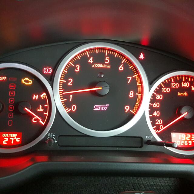 Sti Optitron Speedometer, Car Accessories on Carousell