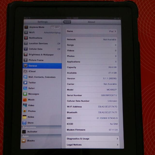 Apple iPad Gen 1 32GB Cellular Version, Mobile Phones & Gadgets ...