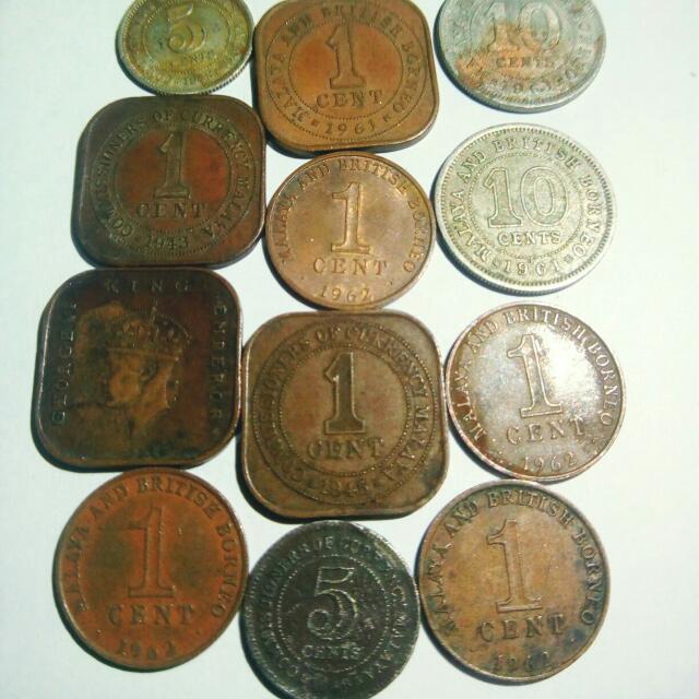Duit Syiling Rm1 Dan Malaya Borneo Hobbies And Toys Collectibles And Memorabilia Currency On
