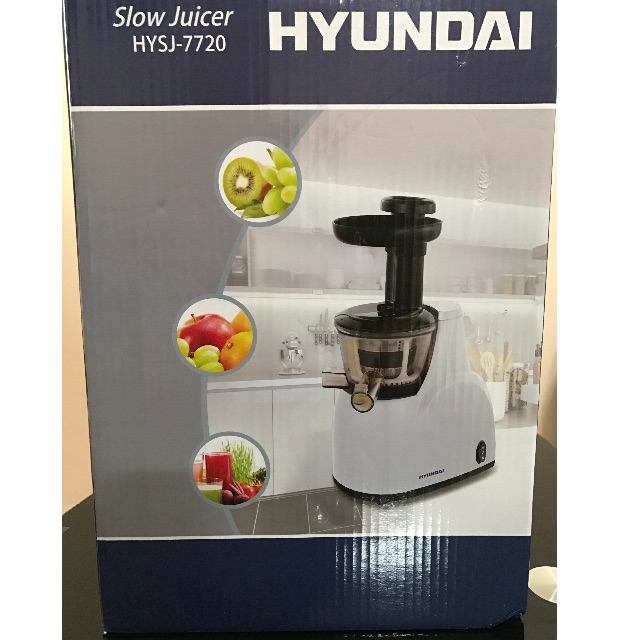 Hyundai Slow Juicer, HYSJ-7720, TV & Home Appliances, Kitchen ...