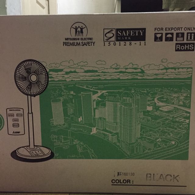 Mitsubishi Stand Fan, TV & Home Appliances, Air Conditioners & Heating ...