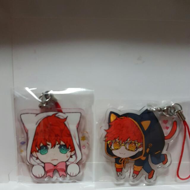 Mystic Messenger Seven Acrylic Strap, Hobbies & Toys, Memorabilia ...