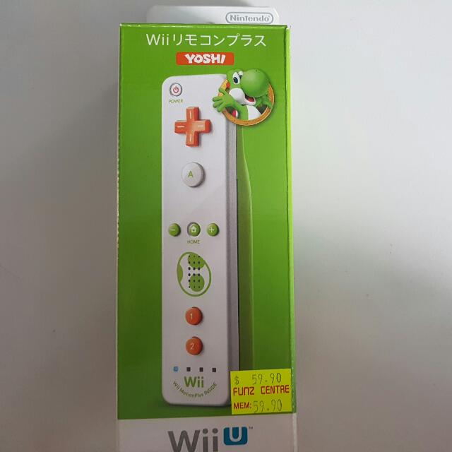 Yoshi WiiMote, Video Gaming, Video Game Consoles, Nintendo on Carousell