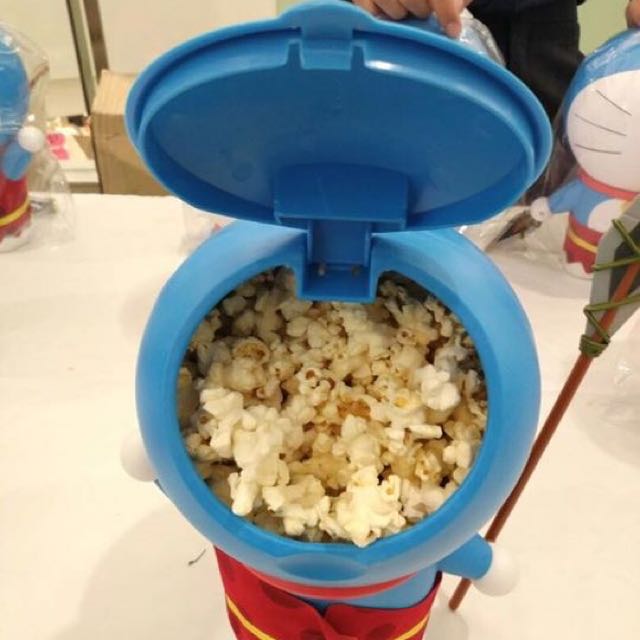 (Brand New) Limited Edition Doraemon Popcorn Bucket (Without Popcorn ...