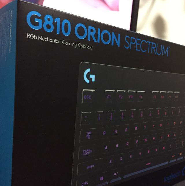 Logitech G810 Orion Spectrum RGB, Computers & Tech, Parts & Accessories ...