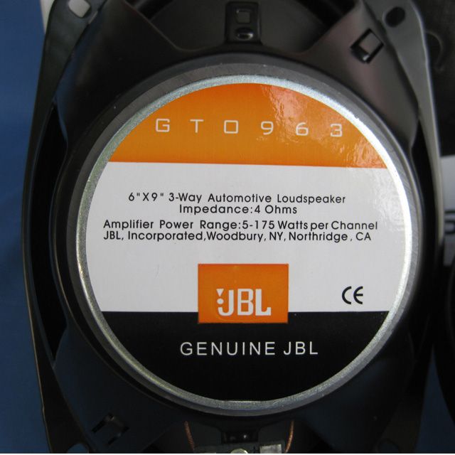 JBL GTO963 175Watts 3-way 6"x9" Speaker *BN*, Auto Accessories on Carousell