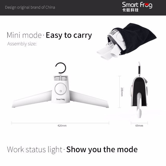 *Original* Smart frog Electric Clothes Dryer Hanger Clothes Dryer Shoes ...