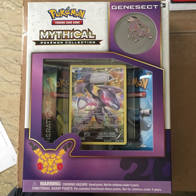 Pokémon Mythical Pokémon Collection Genesect, Hobbies & Toys, Toys ...