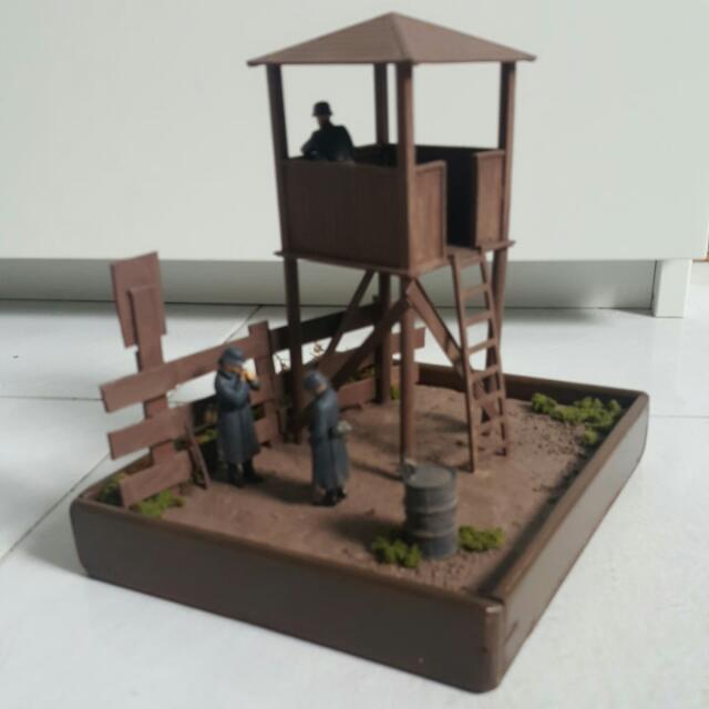 WW2 German Outpost Diorama 1:35 Scale, Design & Craft, Handmade Craft ...