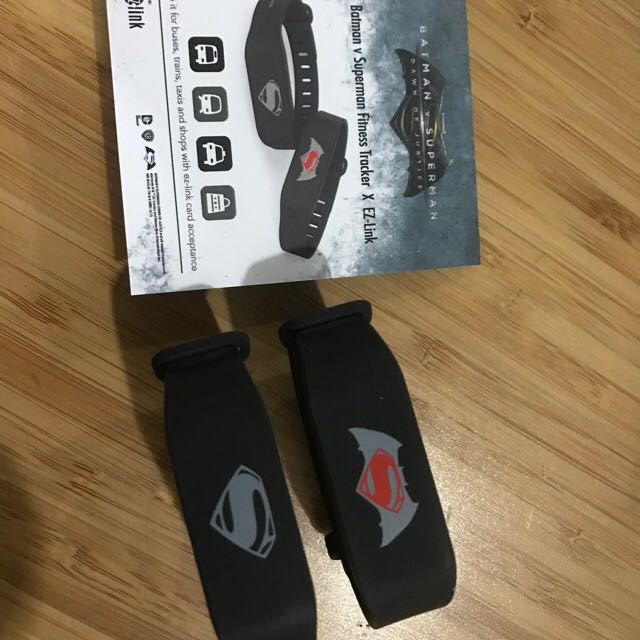 Batman V Superman Fitness Tracker X EZ-Link, Mobile Phones & Gadgets ...