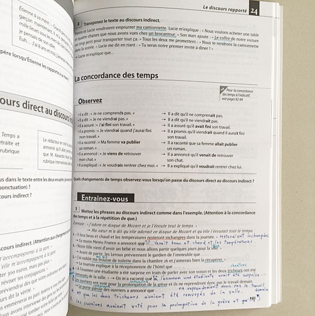 French Grammar Expertise Book Les 500 Exercices De Grammaire, Hobbies ...