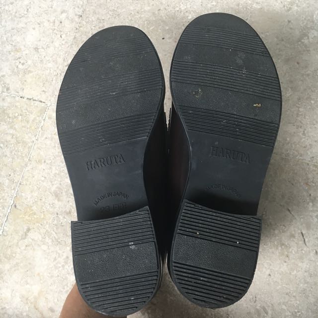 Haruta (made In Japan) Brown-black Loafers In Size 23(Japanese) / Sz 5 ...