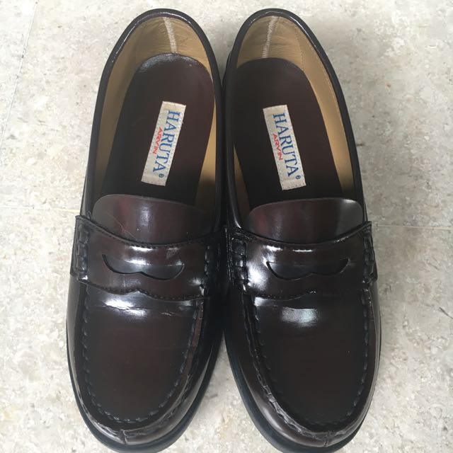 Haruta (made In Japan) Brown-black Loafers In Size 23(Japanese) / Sz 5 ...