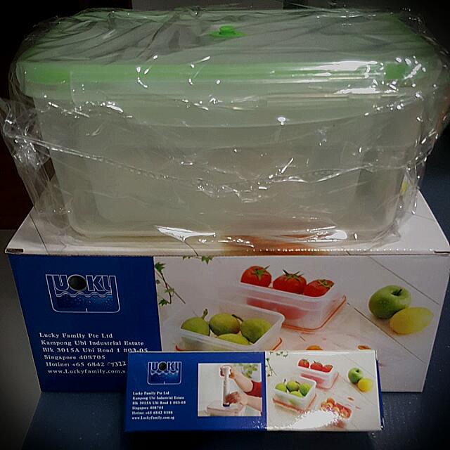 Microwavable Containers (With Vacuum Pump), TV & Home Appliances ...