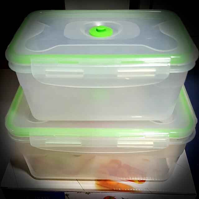 Microwavable Containers (With Vacuum Pump), TV & Home Appliances ...