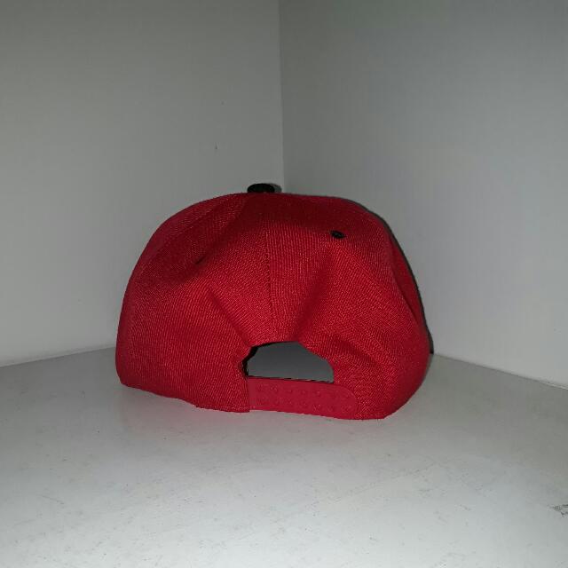 Red Monster cap, Men's Fashion, Watches & Accessories, Caps & Hats on ...