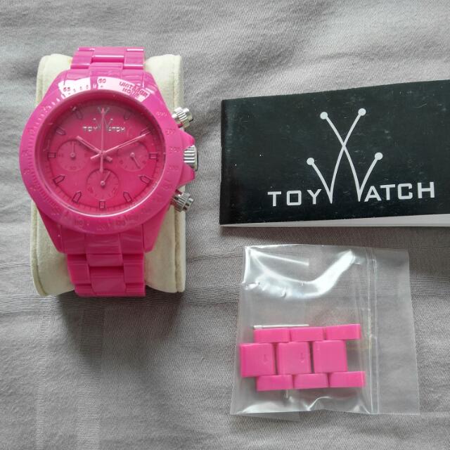 Toy Watch Chronograph Pink, Women's Fashion, Watches & Accessories ...