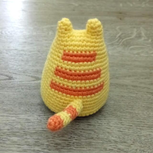 Amigurumi (crochet) Dumpling Kitty, Hobbies & Toys, Stationery & Craft ...
