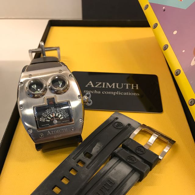 Azimuth Roboto 1 with Boxset & Card, Luxury, Watches on Carousell