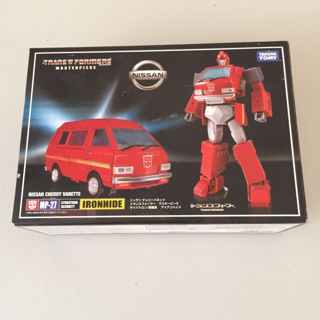 Box Only Transformer Masterpiece Ironhide MP-27, Hobbies & Toys, Toys ...