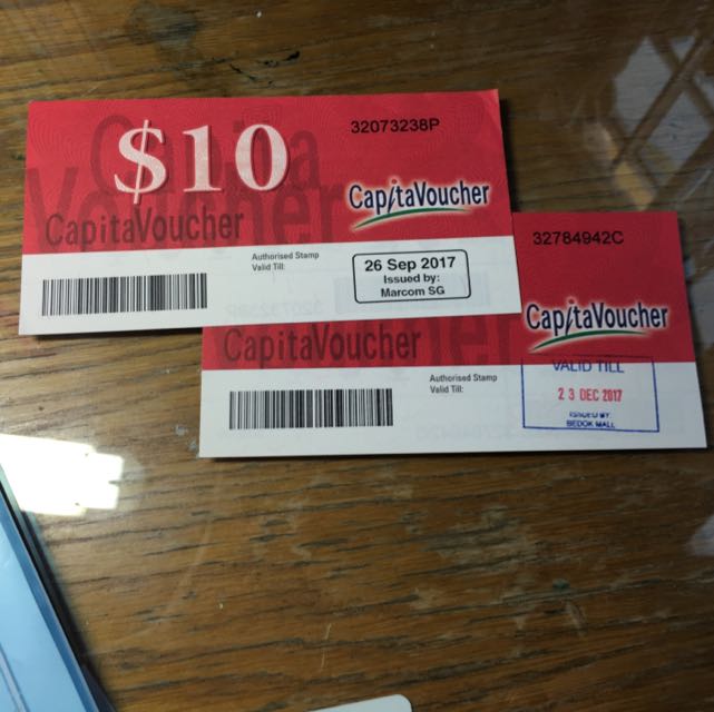 Capital Land Vouchers, Tickets & Vouchers, Vouchers on Carousell