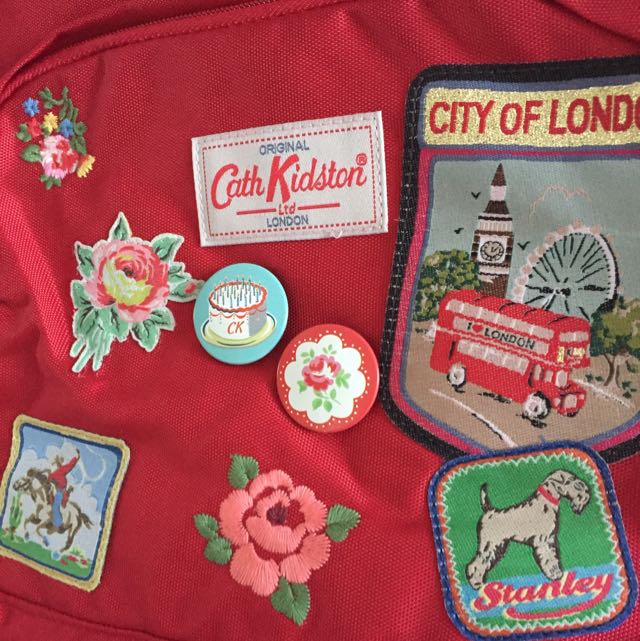 Cath Kidston Limited Edition 20th Anniversary Birthday Red Backpack ...