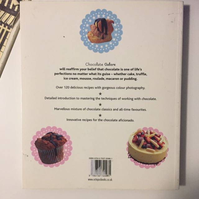 Chocolate Dessert Recipe Book, Hobbies & Toys, Books & Magazines ...